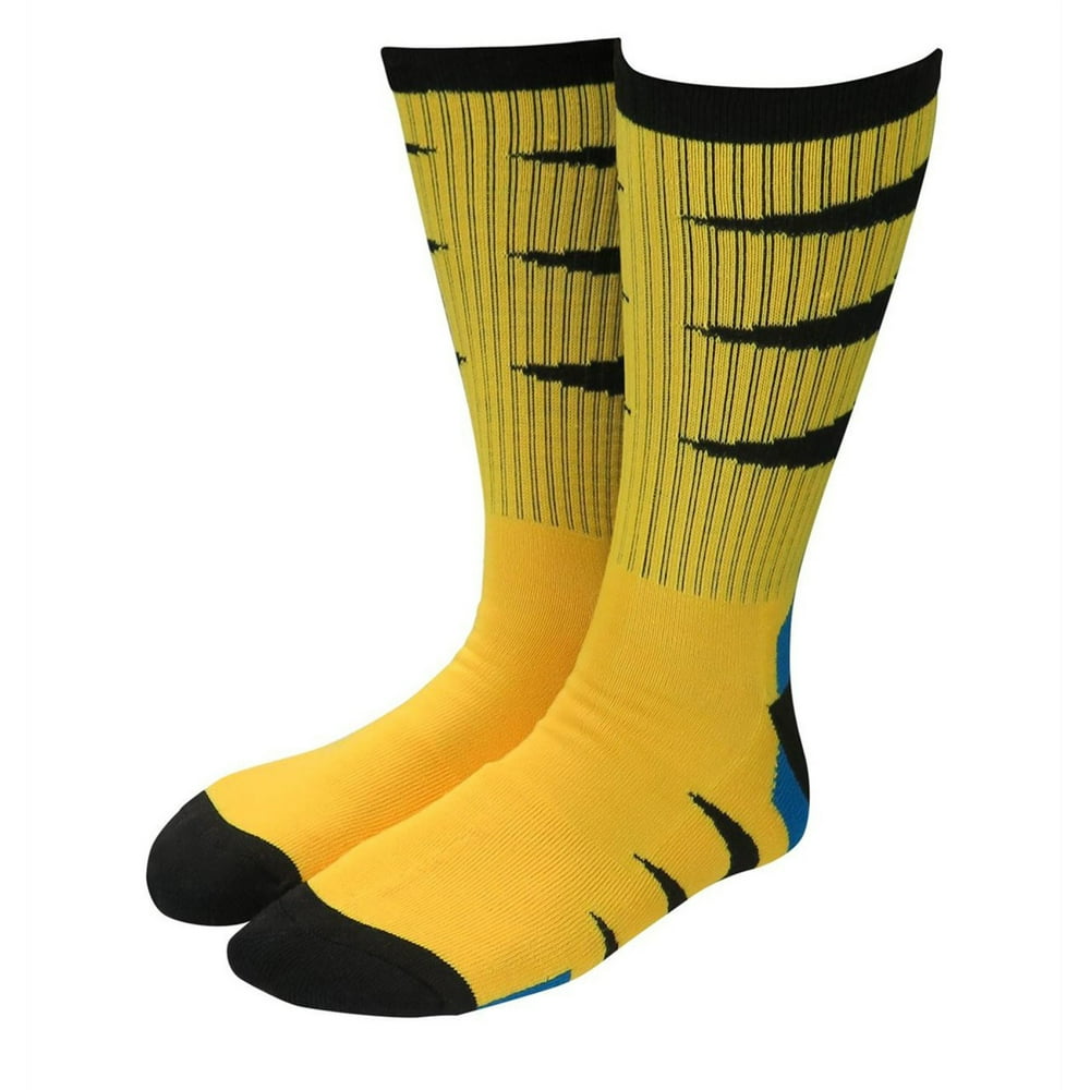 Marvel - Wolverine Performance Crew Socks Size 10-13 - NEW - Walmart ...