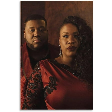 PHFZJYOU War Treaty Music Singer Duo Poster frameless Painting Canvas ...