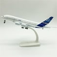 High Simulation Gift Toy 1:400 Alloy A380 Plane Model for Aviation ...