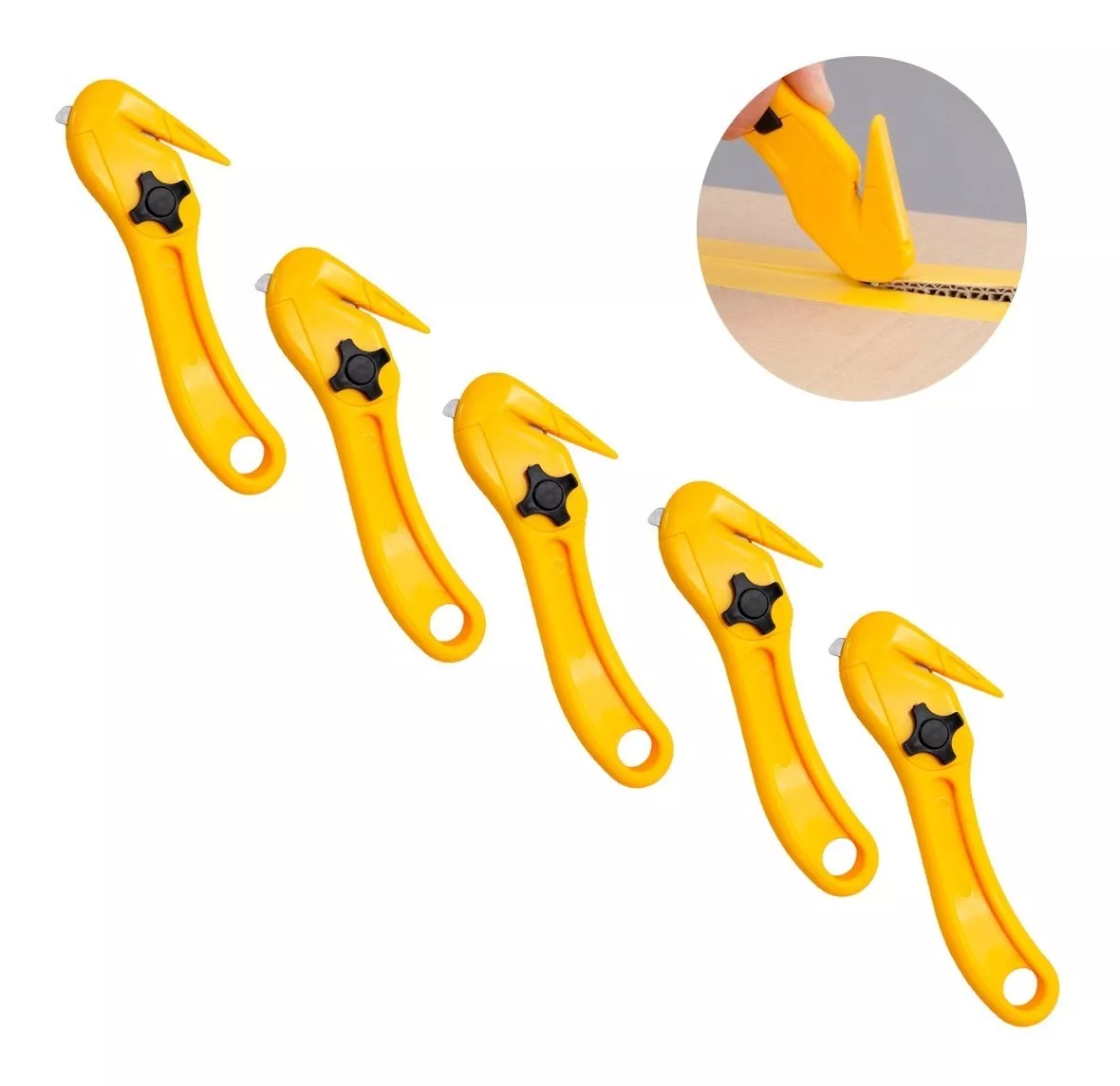 Cutter Pato Estilete Seguridad Navaja Oculta Tornillo 5 Pzs | Walmart ...