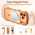 PLUMYHG-for iPhone 17 Pro Max Case: [Cute Wave Frame][Fit for MagSafe ...