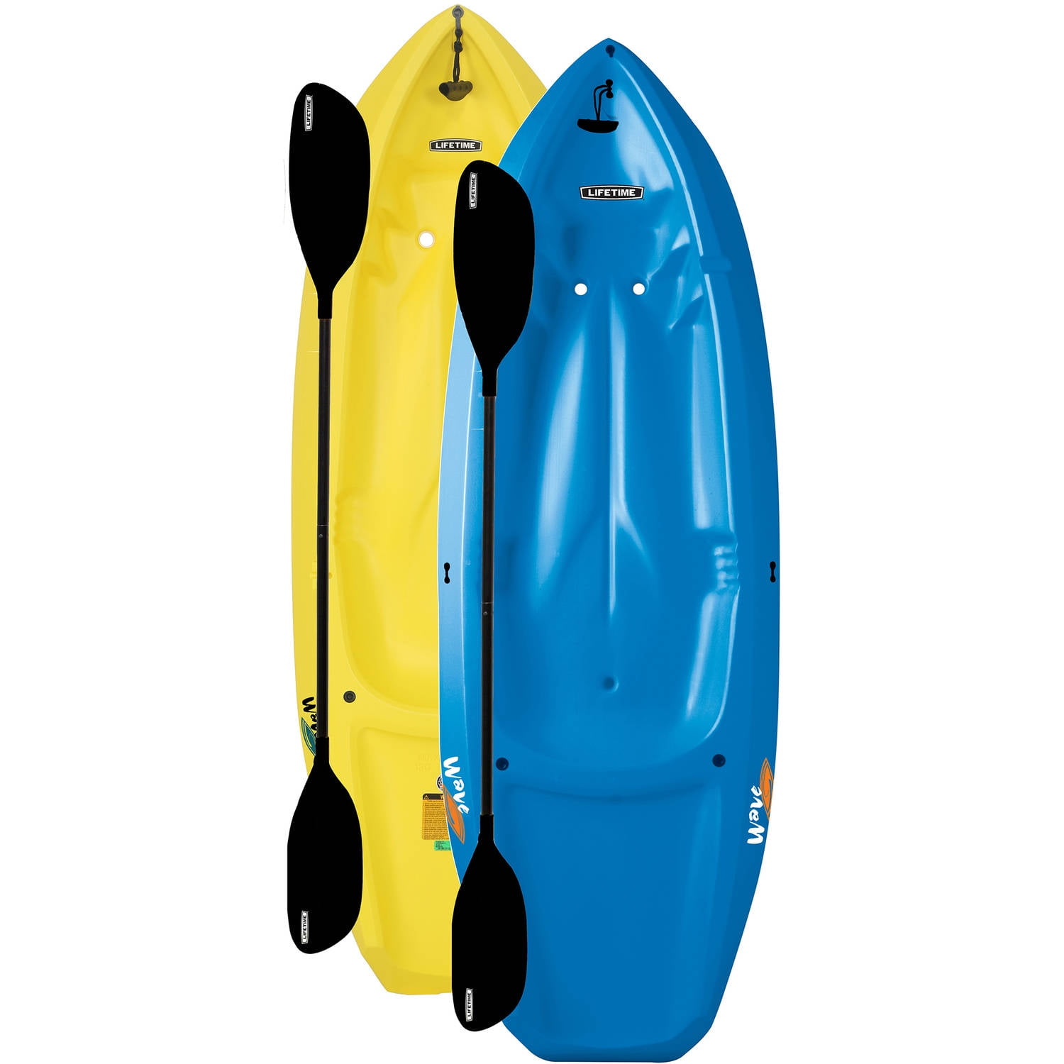 Lifetime Wave Kayak, Yellow and Blue - Walmart.com