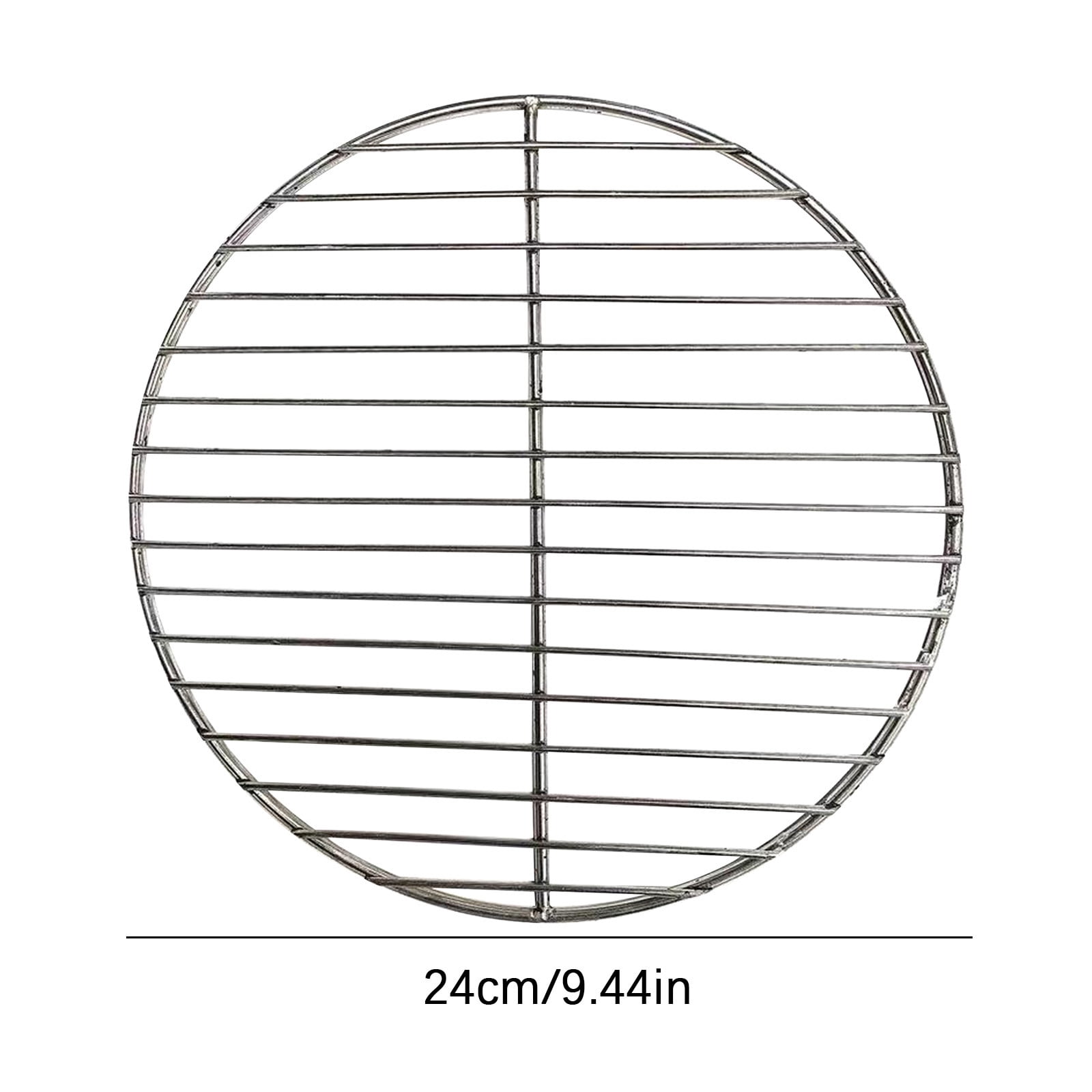 XMMSWDLA Stainless Steel Circular Grill Mesh with Thick Barbecue and ...