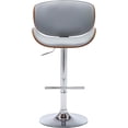 Accent Chairs Modern Contemporary Swivel Walnut Bentwood Lift ...