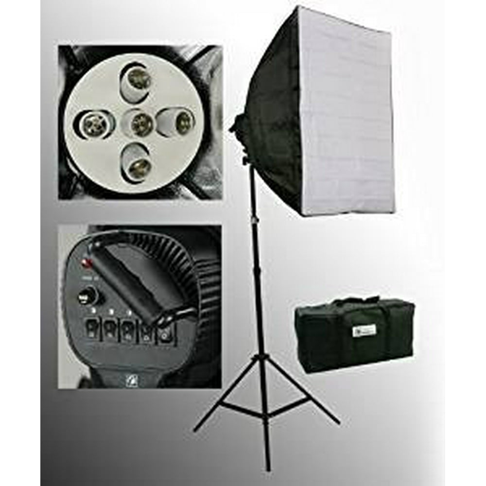 ePhoto 1000-Watts Photo Studio Video Photography Softbox Lighting Light ...
