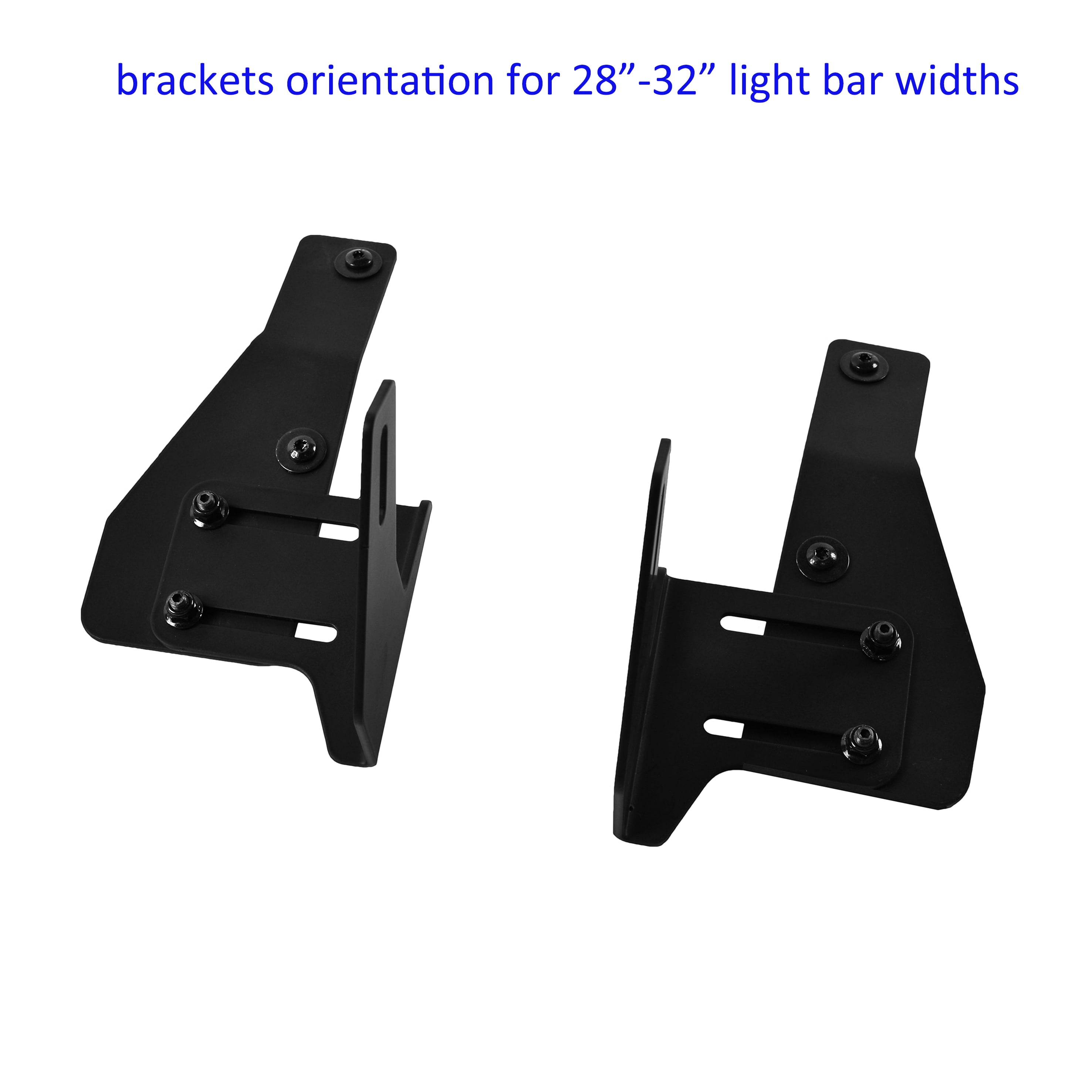 Aprove BlastX Light Bar Mount Brackets for Polaris RZR Pro XP / XP 4 ...