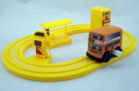WIND UP TOYS Wind Up Toy City Street Car On Puzzle Track One Random ...
