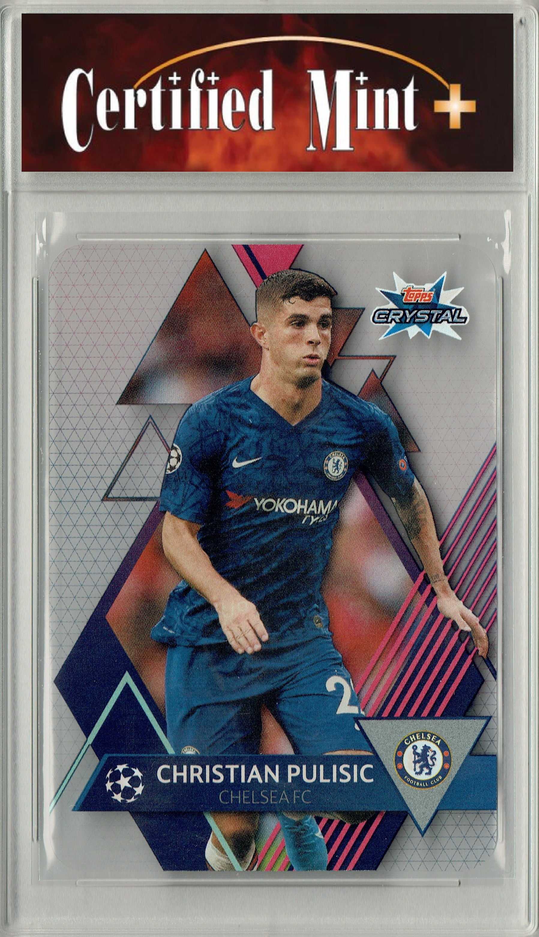 Certified Mint+ Christian Pulisic 2019 Topps Crystal #48 Acetate ...
