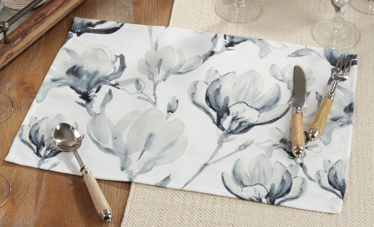 Fennco Styles Lush Watercolor Floral Table Linens - Walmart.com