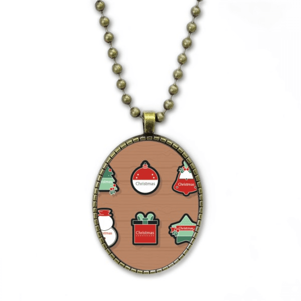 mas Symbol mas Cartoon Icon Necklace Vintage Chain Bead Pendant Jewelry ...