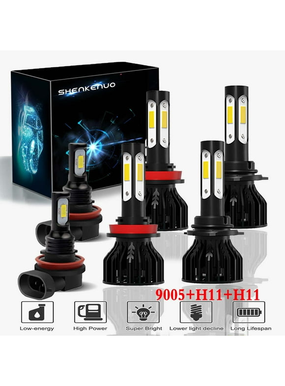 9003 LED Headlight Bulbs in LED Headlight Bulbs - Walmart.com