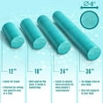 Yes4All 24inch Exercise Foam Roller EPP Turquoise - Walmart.com