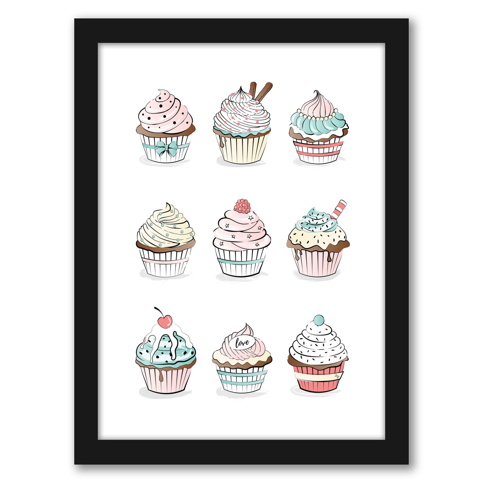 Cupcake Wall Art