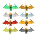 32PCS Ninja Action Figures Block Toys Set, 1.77 Inch Mini figures ...