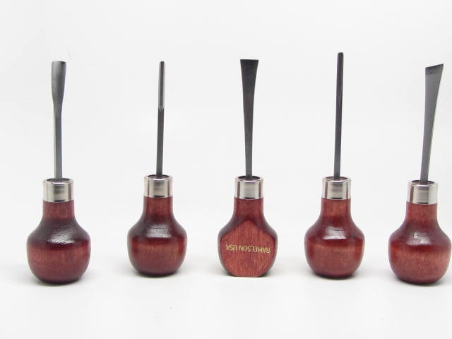 U J Ramelson 107 Wood Cut Carving , Gunsmithing, Craft Hobby Tools set ...