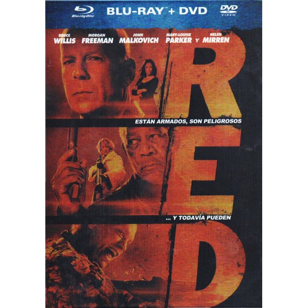 Red Bruce Willis Steelbook Pelicula Blu-ray + Dvd QUALITY Blu-ray ...