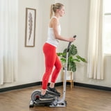 Sunny Health & Fitness Cardio Exercise Compact Magnetic Elliptical ...