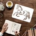 1pc Large Plastic Reusable Drawing Painting Stencils Templates for ...