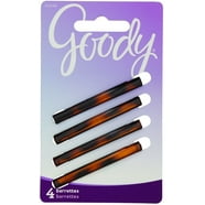 Goody Classics 3" Metal Domed Barrette 3 ea - Walmart.com