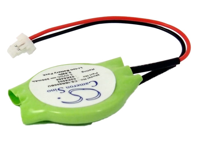 200mAh 02K6502 CMOS Battery for IBM Thinkpad 600X 2645-5FA, Thinkpad ...
