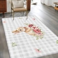 Easter Kitchen Runner Rug 2.7x5 Washable Runners for Hallway Non Slip ...