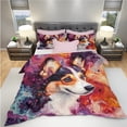 3 Pieces Duvet Cover Set Pembroke Welsh Corgi Dog 3D Print Bedding 1 ...
