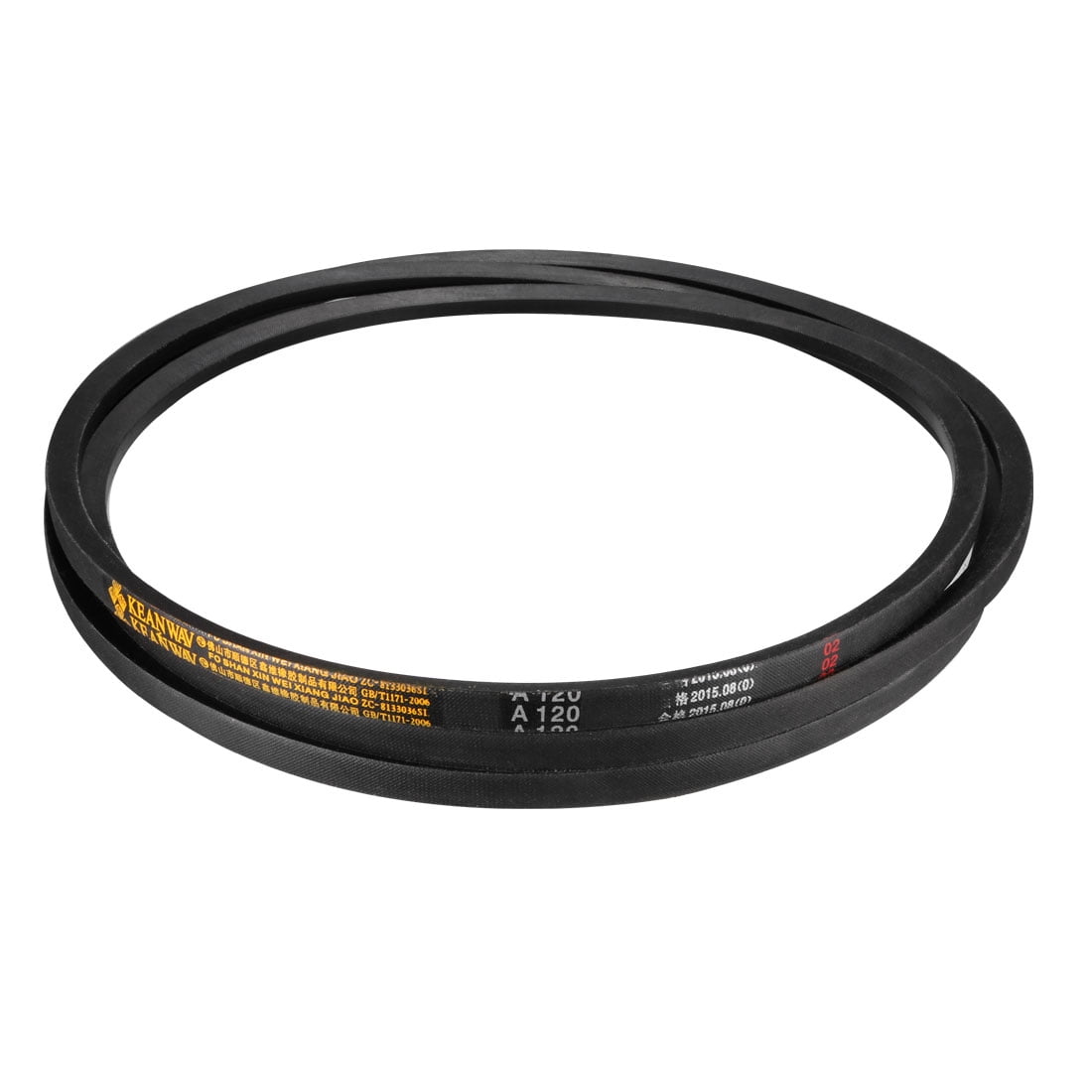 Uxcell A120 Drive V Belt Girth 120 inch Industrial Power Rubber ...