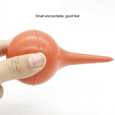 Ear Washing Squeeze Bulb Laboratory Cleaning Earwax Suction Remover ...