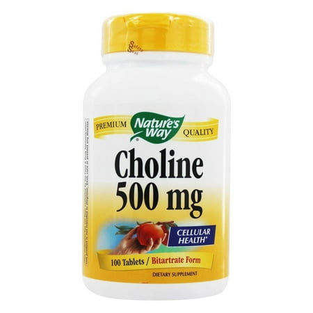 Nature's Way - Choline 500 mg. - 100 Tablets | Walmart Canada
