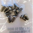 Lincoln Products 3/8" x 8/32" 12 Steel Bibb Screws, 144 Pack - Walmart.com