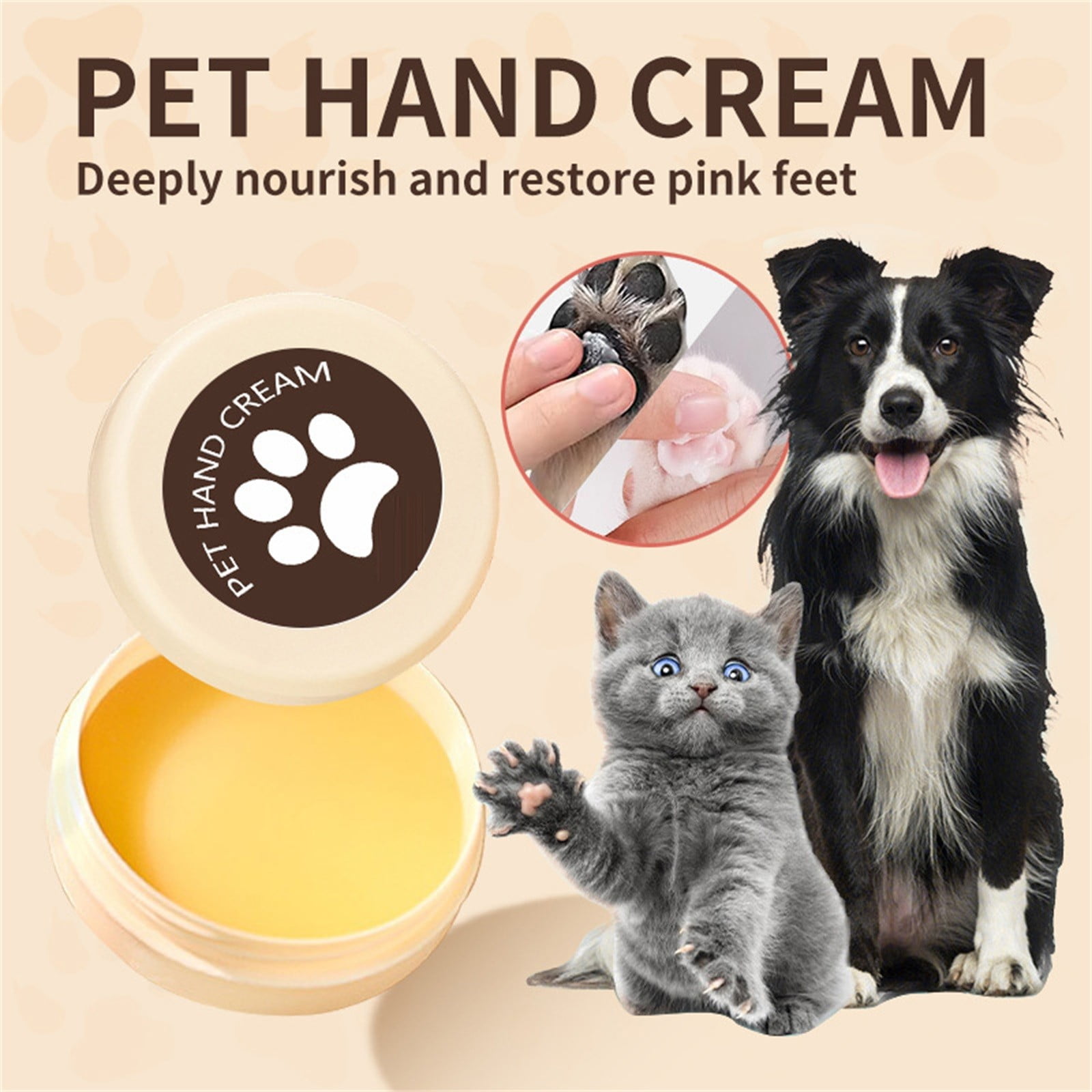 Rozino Pet Hand Cream For Cats And Dogs Moisturizing Care And ...