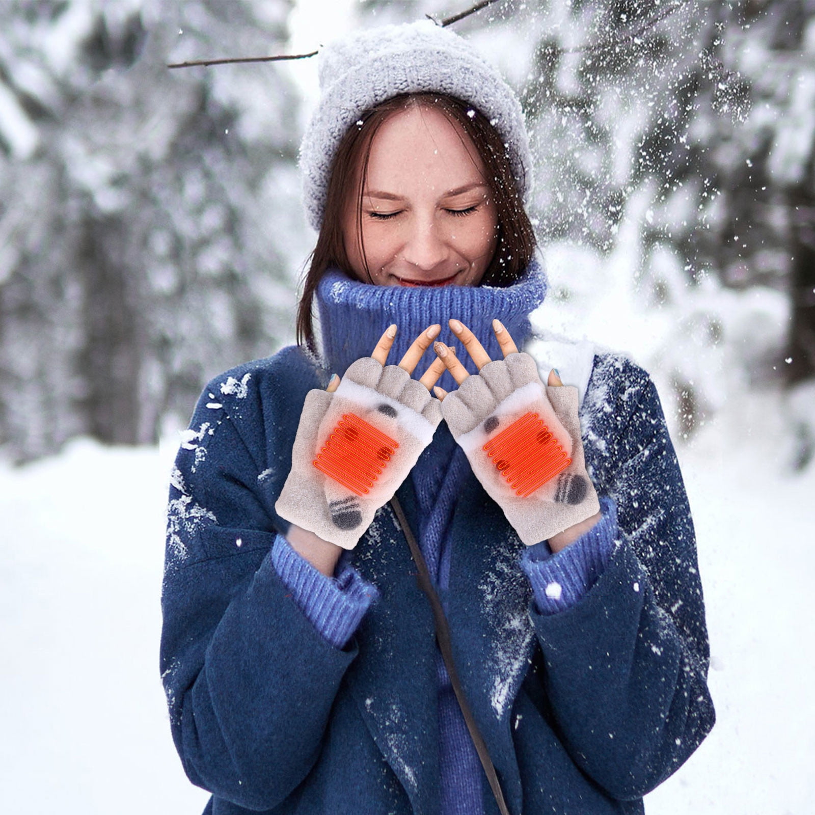 Click here for Styesk Heated Gloves Usb Smart Rechargeable Heated... prices