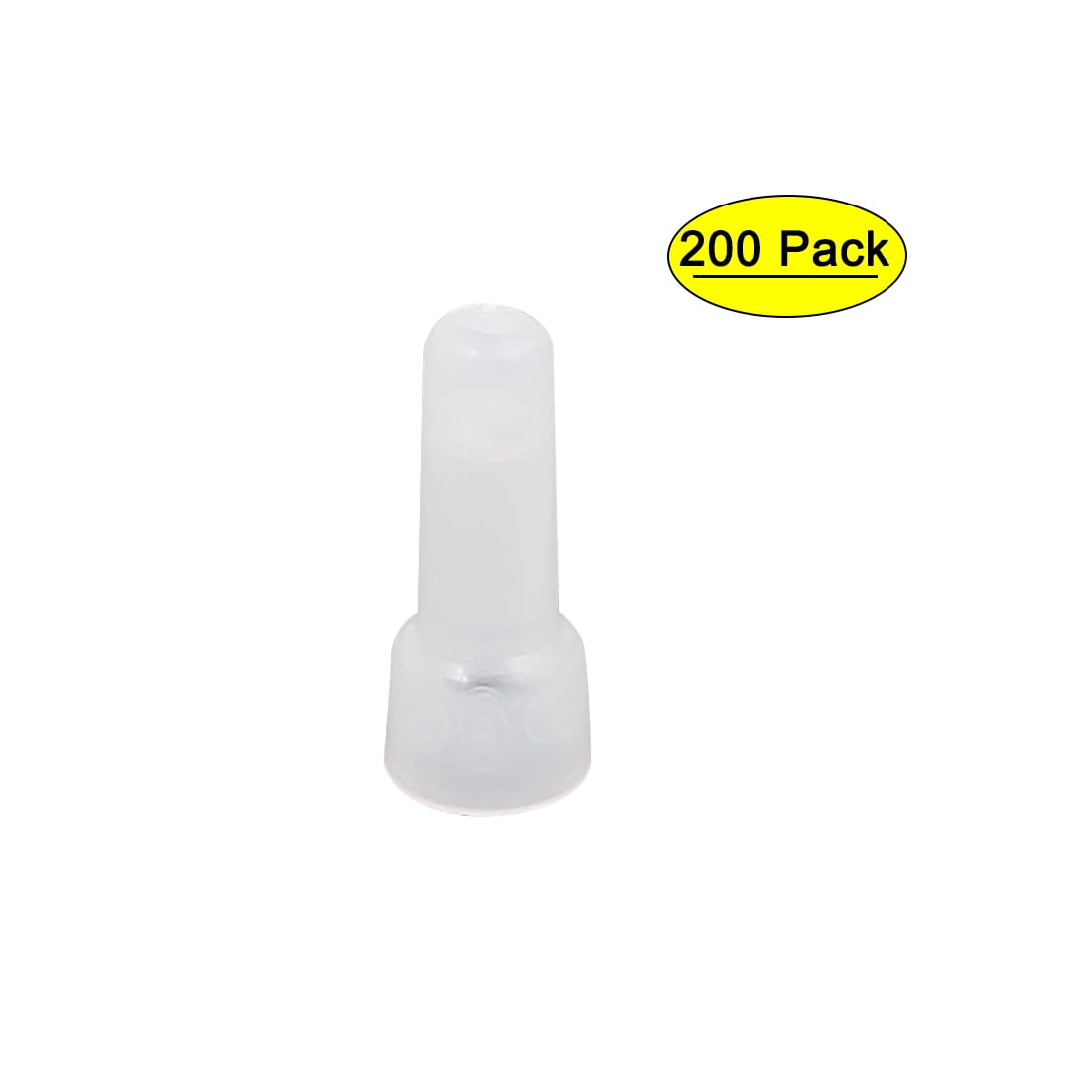 CE-1 Plastic Closed End Crimp Caps Wire Connector White 18mm Length ...