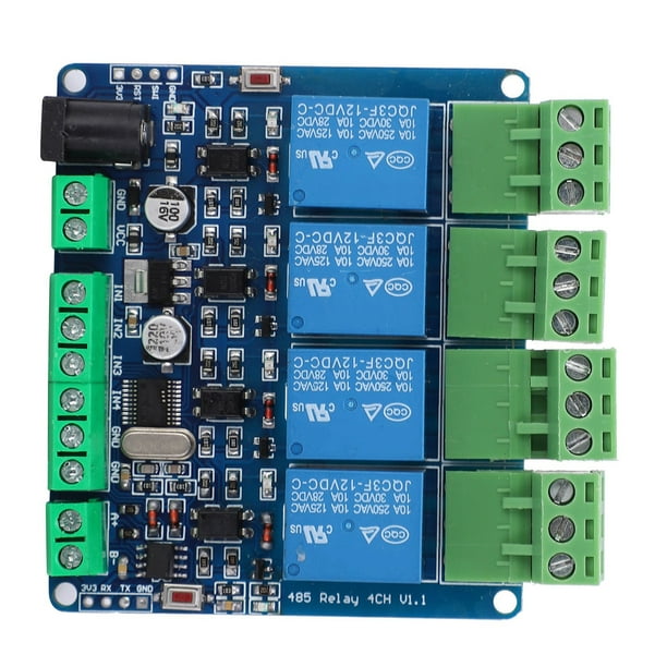 Channel Relay Module,4‑Channel Relay Module 12V Channel Switch Input Relay Module Module High ...