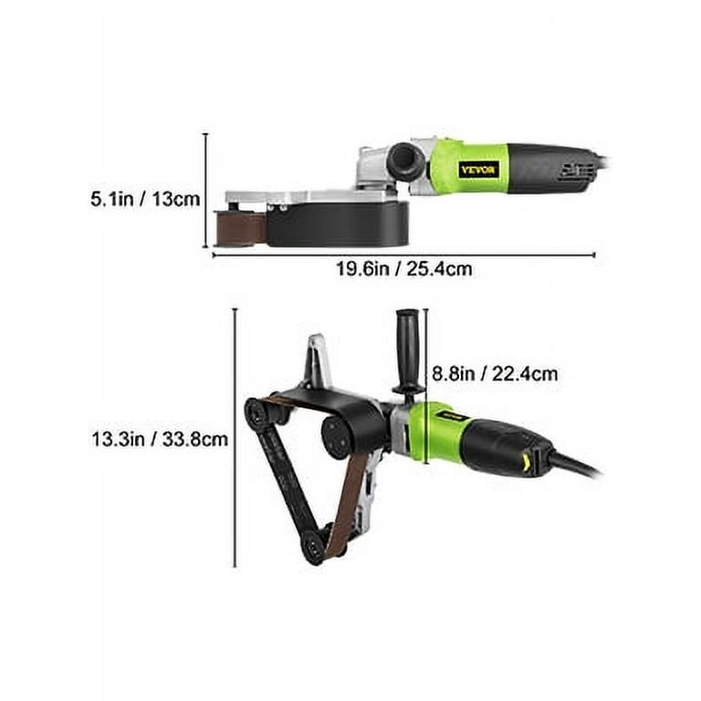 Belt Grinder Pipe Tube Polisher Pipe Sander Attachment Belt Sander ...