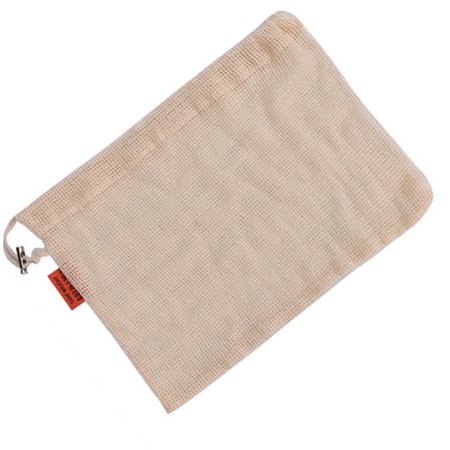 Draw-string Storage Bag Cotton Reusable Mesh Storage Bag for Fruits ...