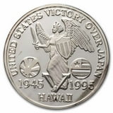 1995 Hawaii 2-Coin Silver 50th Anniv. Commemorative Proof Set - Walmart.com