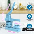 Square Fridge Magnet Maker Machine, 2'' x 2'' DIY Customized Photoes ...