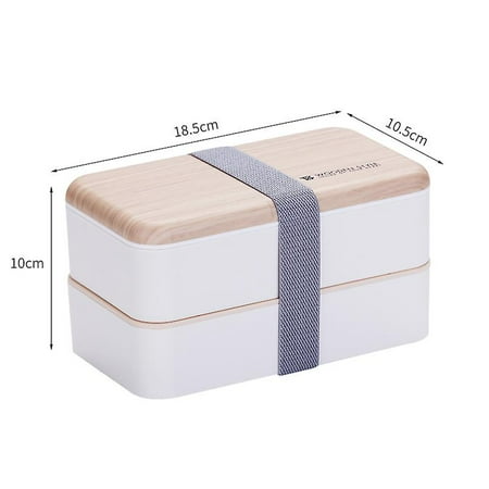 Bento Box With Elastic Belt Buckle Microwavable Portable Picnic Lunch ...