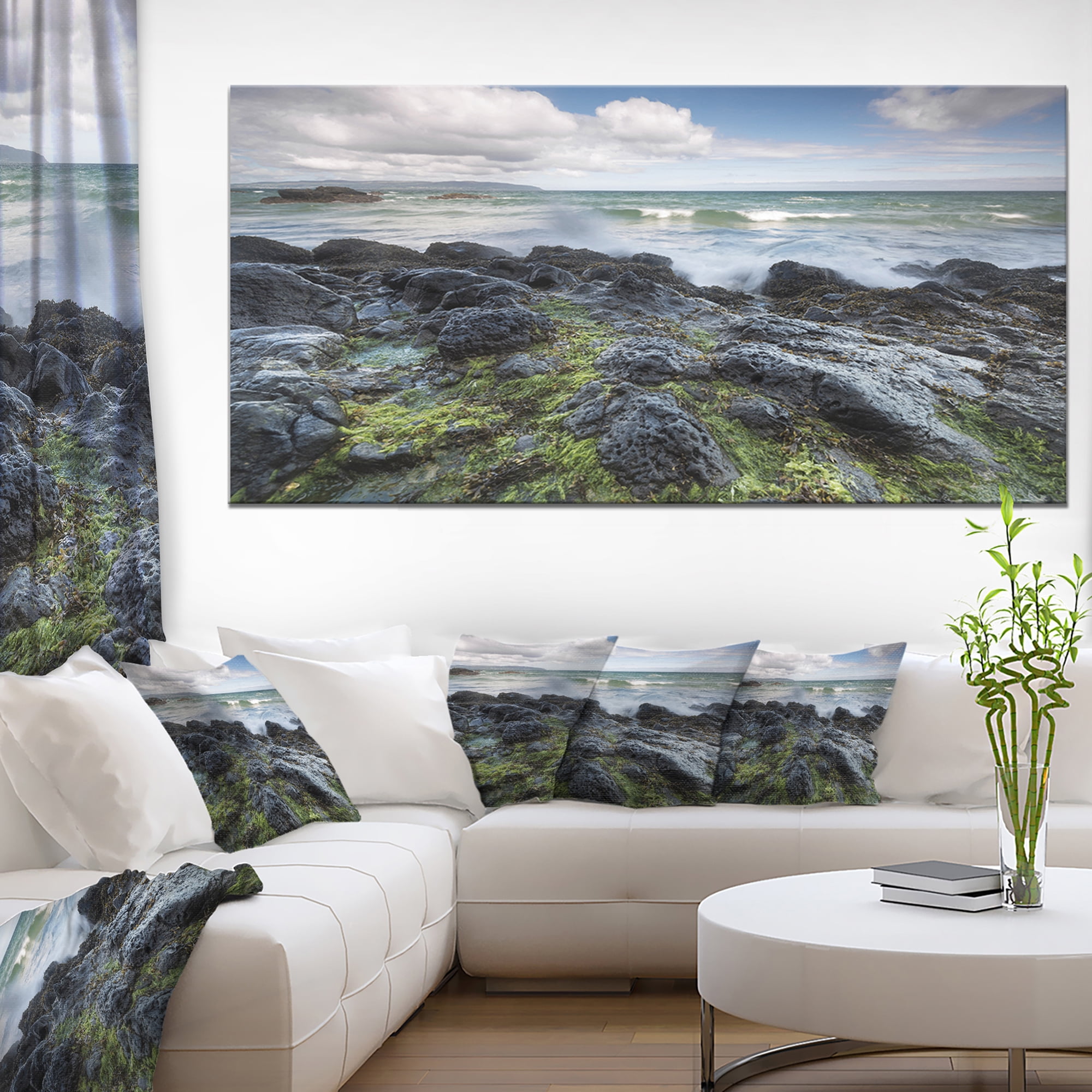 Click here for Designart Rocky North Ireland 60x28 In prices