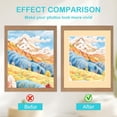15 Pack 8x10 Picture Mats, Mixed Colors Frame Mattes for 5x7 Pictures ...