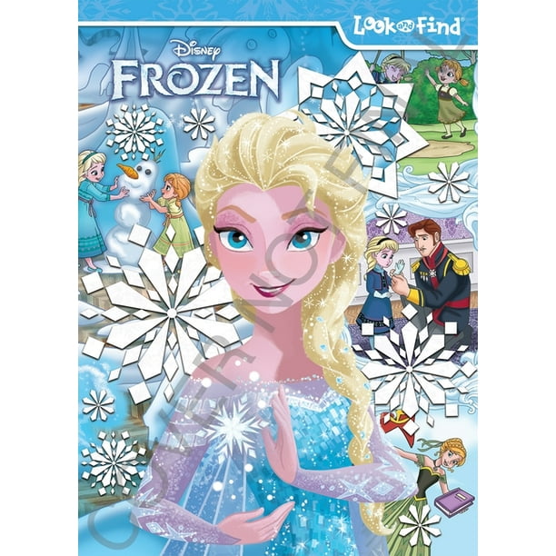 Disney Frozen: Look and Find (Hardcover) - Walmart.com