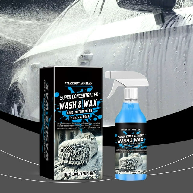 Foam Car Wash Detergent 100ml | High-Performance Car Cleaner ...