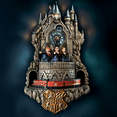 The Bradford Exchange Harry Potter Hogwarts Fully-Sculpted Wall Clock ...