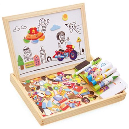 Magnetic Animal Spelling Drawing Board hree Dimensional Jigsaw Puzzle ...