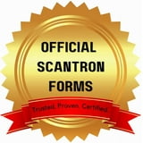 Official Scantron Brand 882-E Answer Sheet. (25 Pack) - Walmart.com