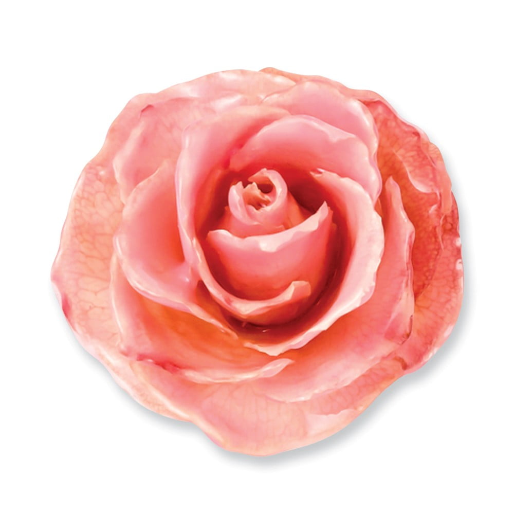 Ring Band Adjustable Lacquer Dipped Pink Rose - Walmart.com