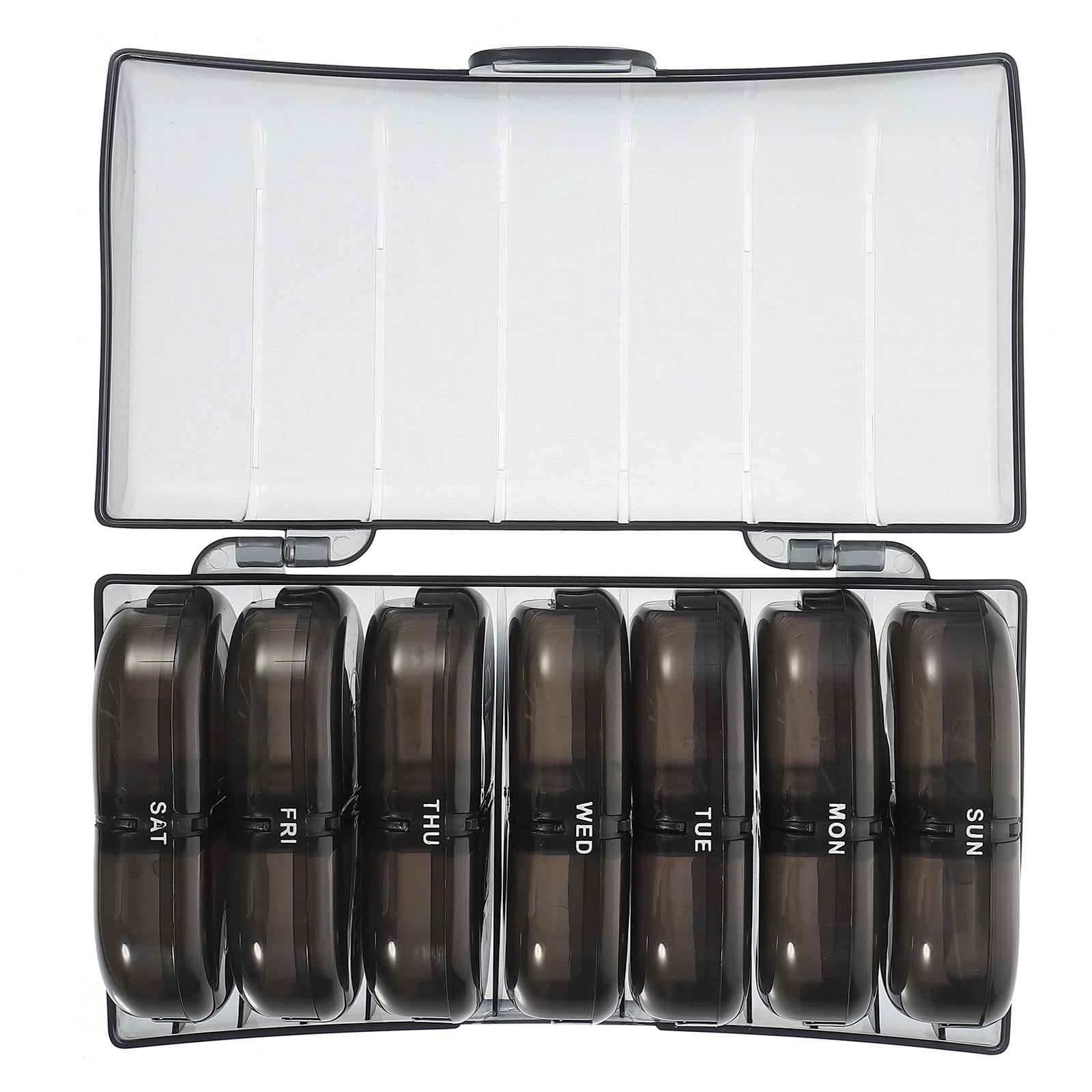 Click here for Etereauty Portable Pill Case Medicine Holder Weekl... prices