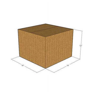 "Heavy-Duty, Strong Cubed Kraft Shipping Boxes for Moving & Packing, 10 ...