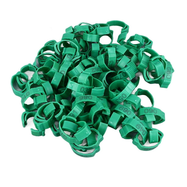 Chicken Leg Rings, Clip On Easy Operation 100 Pieces Multi Purpose ...